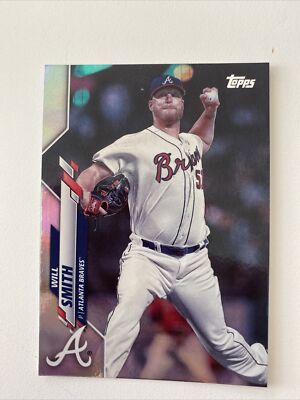 2020 Topps Baseball #422 Will Smith Atlanta Braves Card | eBay
