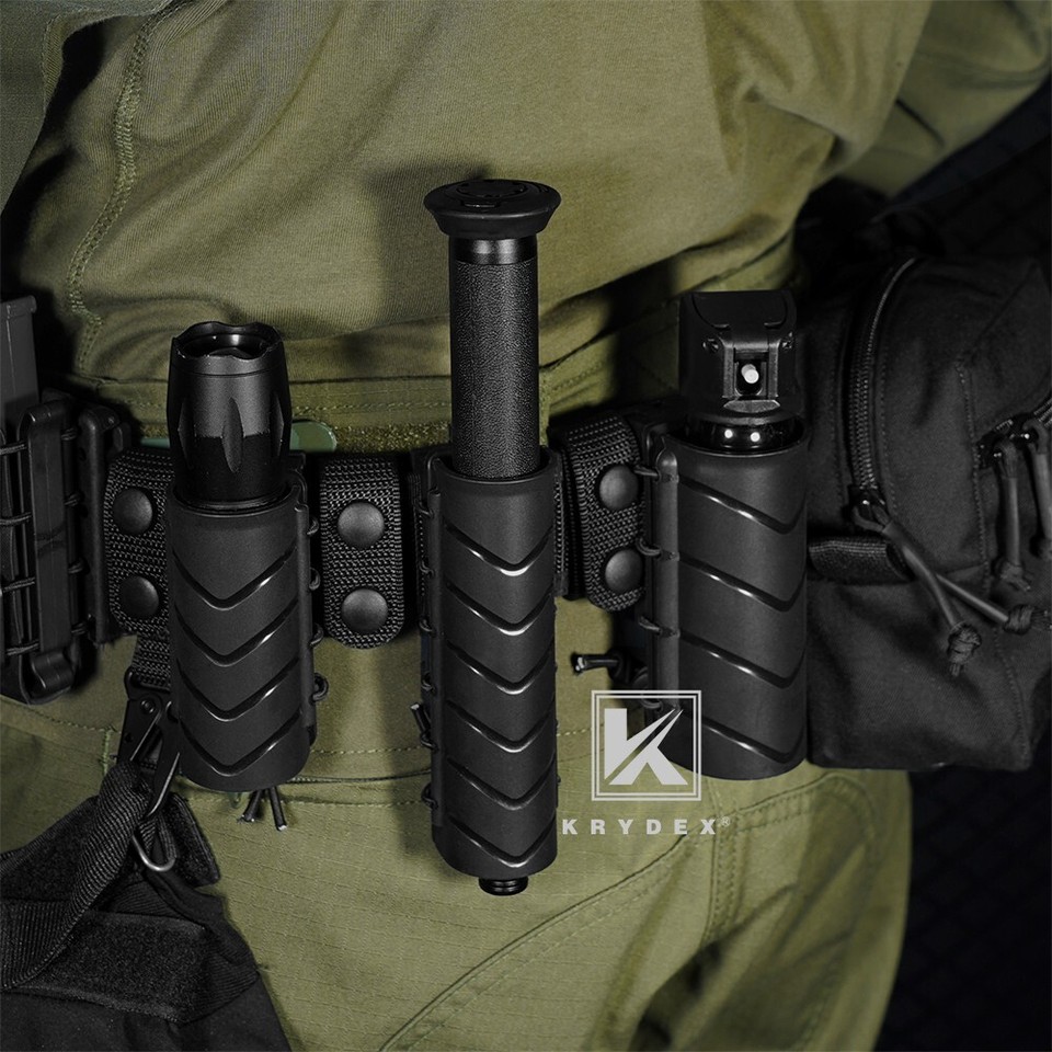 KRYDEX ASP Baton Holder Sentry Baton Pouch 360 Degree Rotatable for 1.5 ...