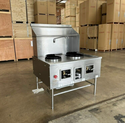 NEW Commercial Hole Wok Range Chinese Cuisine 200,000 BTU NSF CSA ...