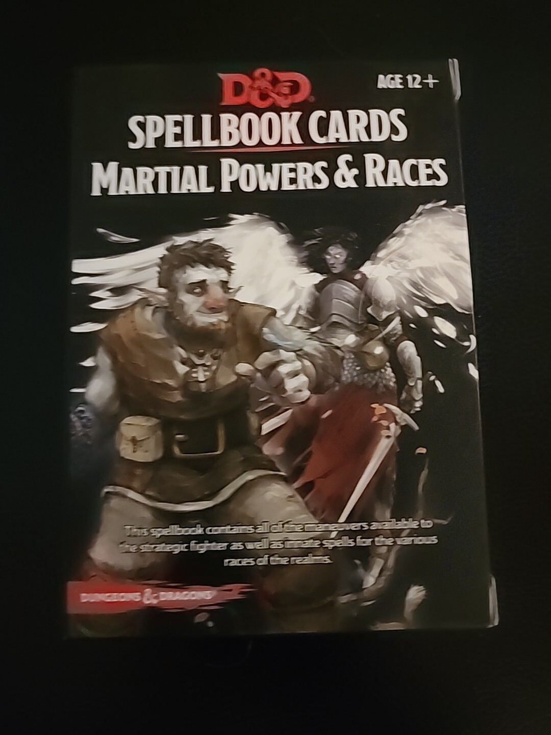 Gale Force Nine D&d Martial Powers & Races Spellbook Cards Version 3 ...