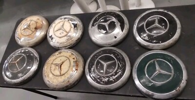8 Mercedes Benz 190SL Vintage Hubcaps Center Cap. W113,w111,w121 | eBay