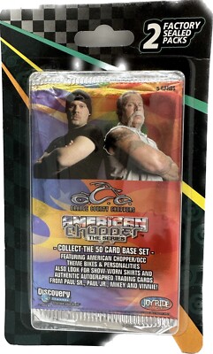 American Chopper the Series 2 Booster Packs Sealed MJ Holding Company ...
