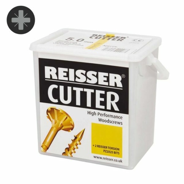 Reisser R2 Cutter Screws 4.0mm X 40mm Tub of 1200 for sale online | eBay