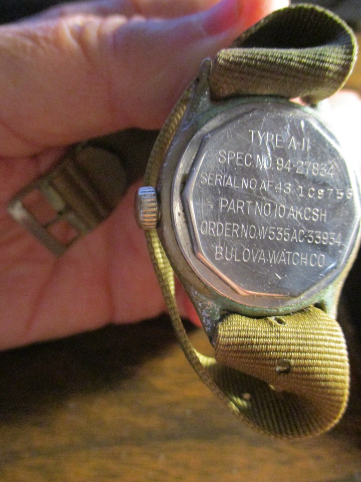 WORLD WAR TWO MILITARY WATCH 1943 | eBay