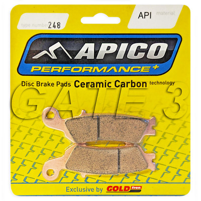 Yamaha YZ250F Front Brake Pads 2007-2024 Apico Performace+ Pads YZF250 ...