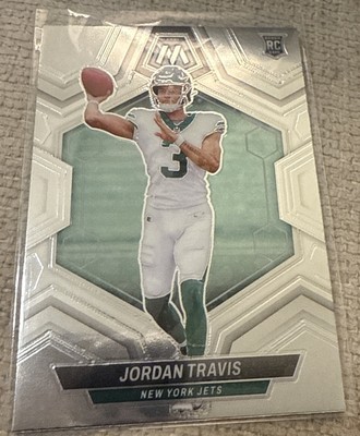 2024 PANINI MOSAIC JORDAN TRAVIS ROOKIE FOOTBALL CARD JETS # 395 | eBay