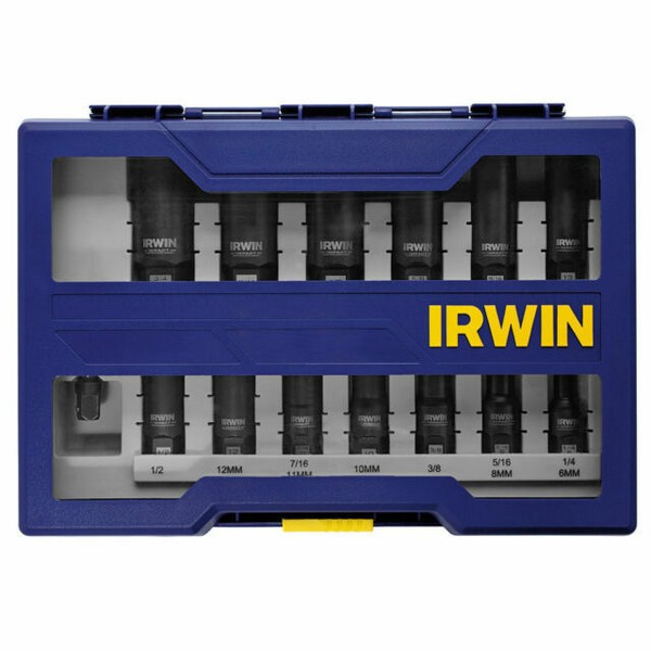 IRWIN Bolt Extractor Deep Drawer Set 1859153 14pieces 3/8" Drive USA ...