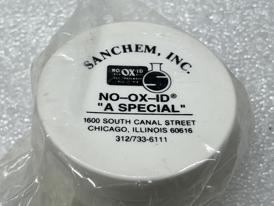 SANCHEM - NO-OX-ID A-Special- Electrical Contact Grease - New Never ...