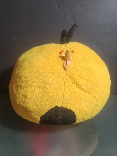 Angry Bird Yellow Inflated Bubbles Plush Animal Globe Bird RARE No ...