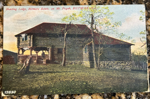 Mount Pisgah Buck Spring Lodge on Vanderbilt Estate NC 1909 Biltmore ...
