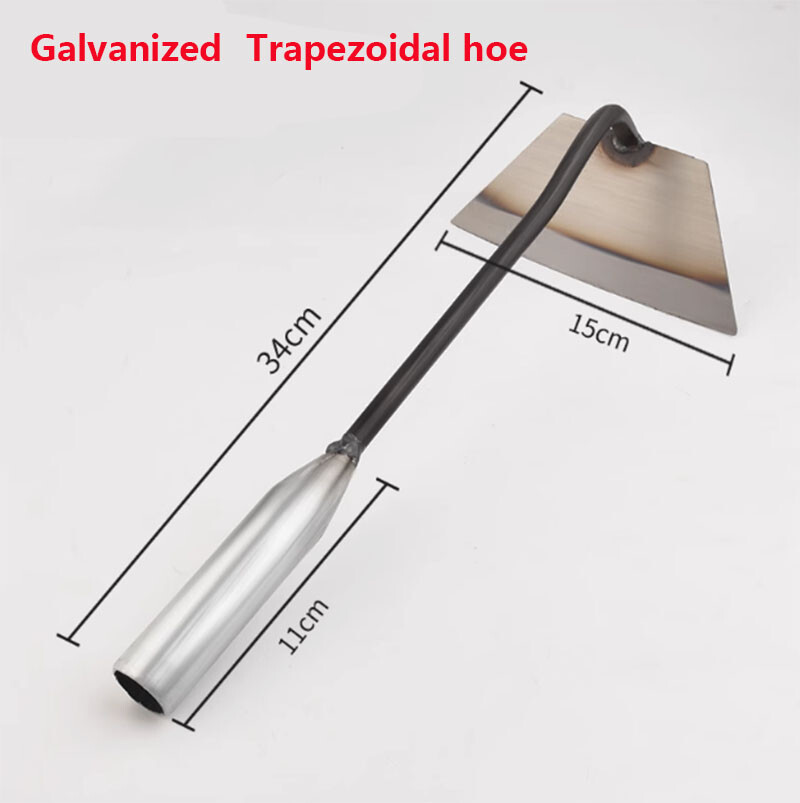 1pcs Wooden Handle Gardening Hoe Steel Garden Hand Weeding Dig Hoe Tool ...