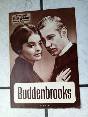 Buddenbrooks 2. Teil -FilmProgramm - 60 er Jahre- ca. 8 Seiten,org ...