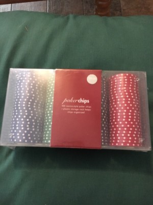 100 Poker Chips Made By Target Corporation | eBay