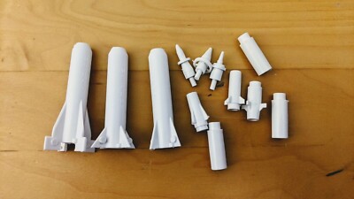 Marx Reissue Cape Canaveral Play Set 4 Stage Rockets | eBay