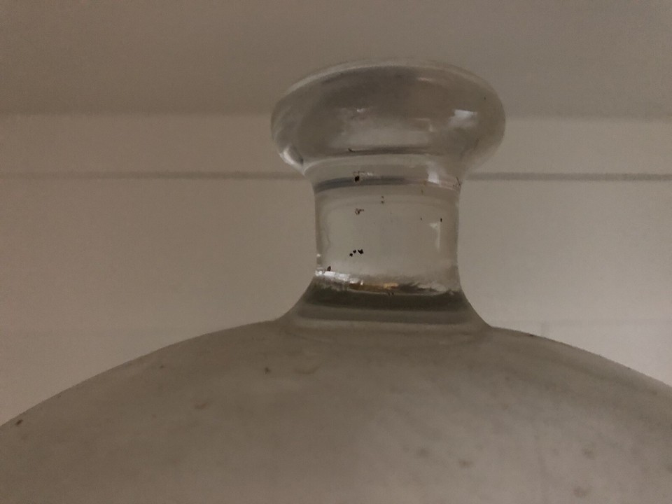 Vintage Rare Tall 17 Inch Pyrex Glass Bell Jar Apothecary Dome Cloche ...