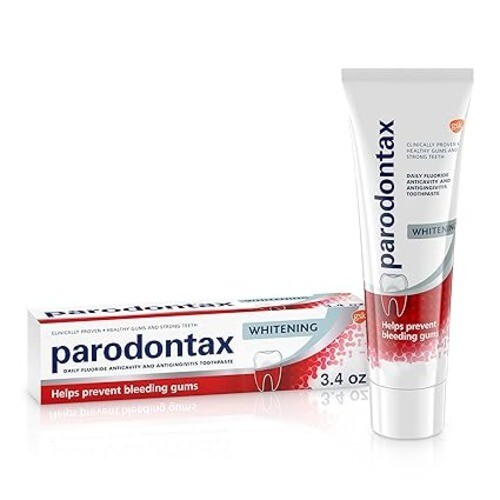 Parodontax Toothpaste for Bleeding Gums, Teeth and Gingivitis Treatment ...
