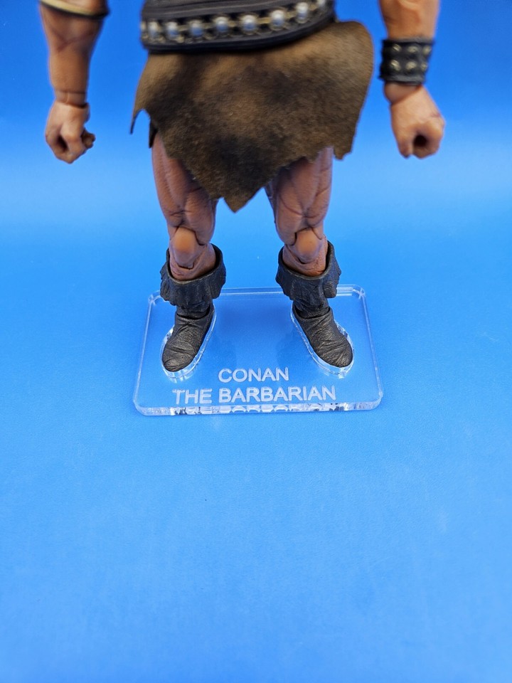Mezco Conan The Barbarian 🔥 Acrylic Base / Display Stand 🔥 *NO Toy ...