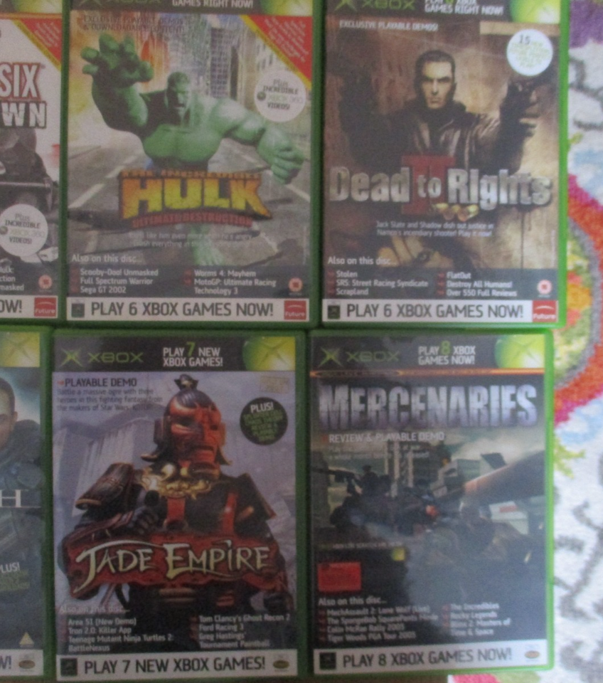 Collection of Official XBox Magazine Boxed Demo Discs x 16. | eBay UK