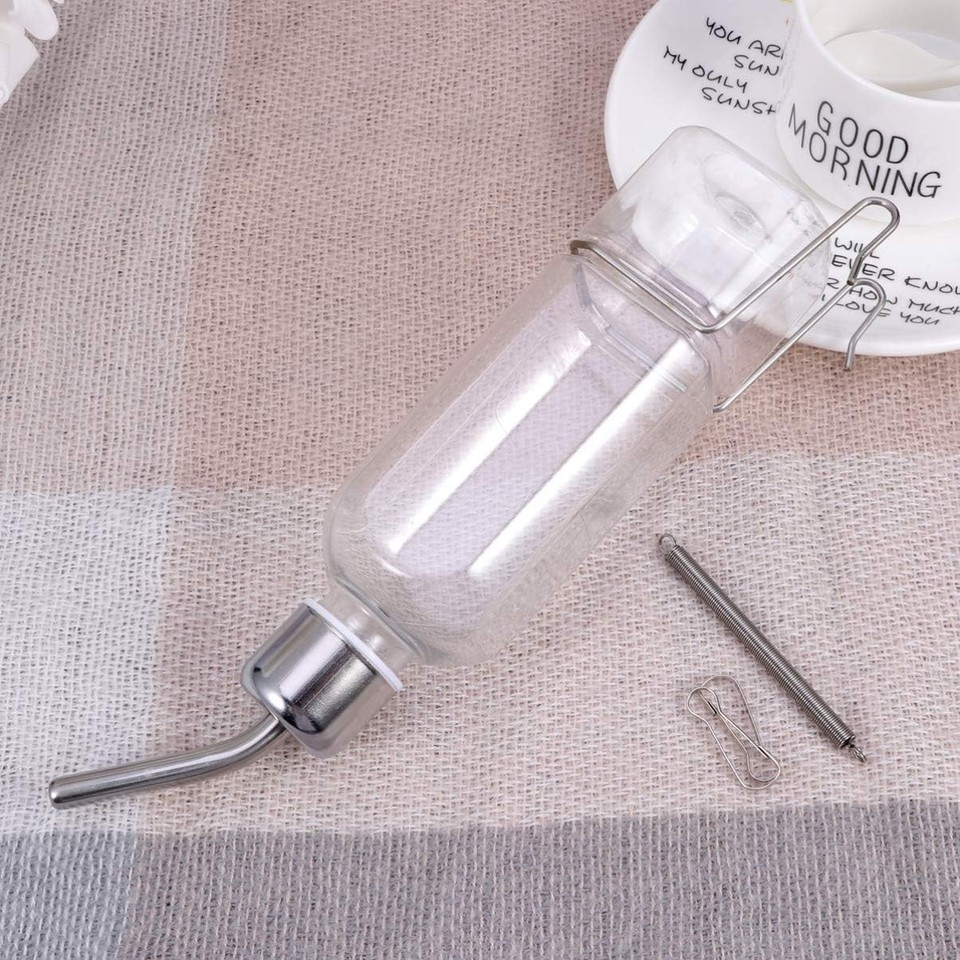 Small Animal Water Bottle - Water Dispenser Gravity Hydration Fountain ...