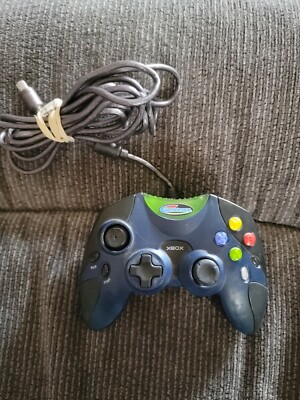 Radica Gamester Controller for Original Xbox System Green Xbox1 2002 | eBay