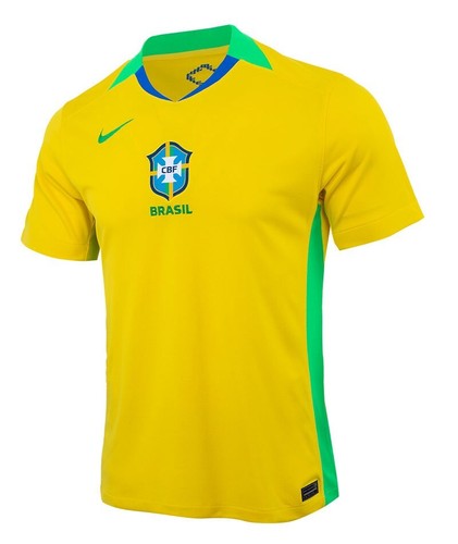 Nike Brazil 25/26 Dry Stadium Home Jersey (FZ9011) Soccer Uniform T ...