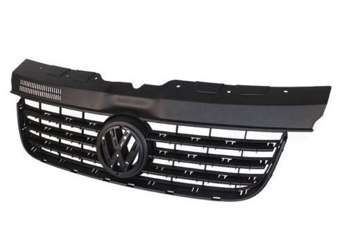 Genuine VW Transporter 03-10 Front Center Grill Satin Black 7H5853653 ...