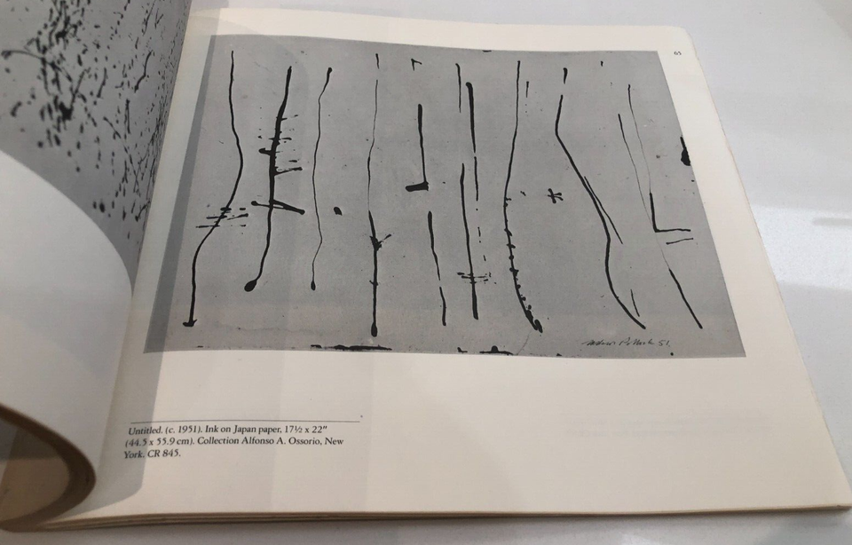 JACKSON POLLOCK, ‘DRAWING INTO PAINTING’ Exhibition Catalogue 1980. | eBay