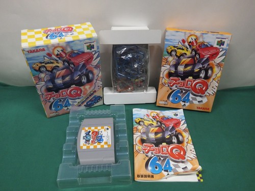 N64 -- Choro Q 64 with original choro Q kit -- Nintendo 64, JAPAN GAME ...