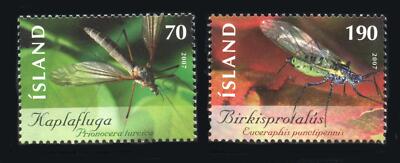 Iceland: 2007 Common Insects (1121-1122) MNH | eBay UK