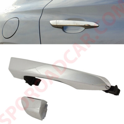 Rear Chrome Door Handle Cap RH 2P for Hyundai Tucson 2016-2021 TL ...