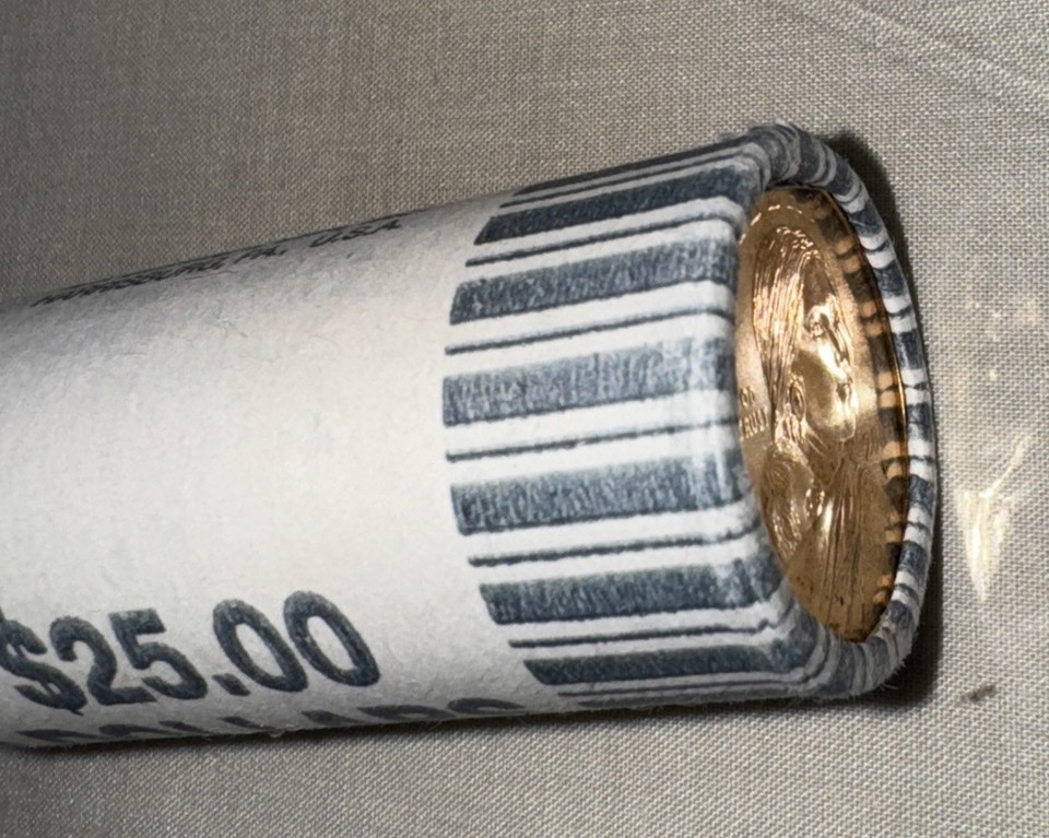 Bank roll 2000-P Sacagawea Dollar Coins - 25 coins, $25 face value | eBay