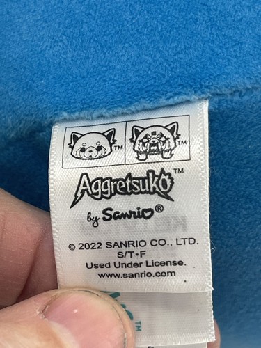 Squishmallows Aggretsuko Fox Calm Face 8” Plush Sanrio - BNWT | eBay