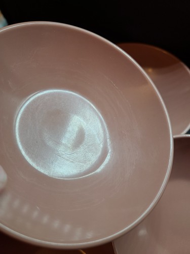 Set of 5 Stetson Melamine Dinnerware Plum 4¾” Dessert Berry Bowls | eBay