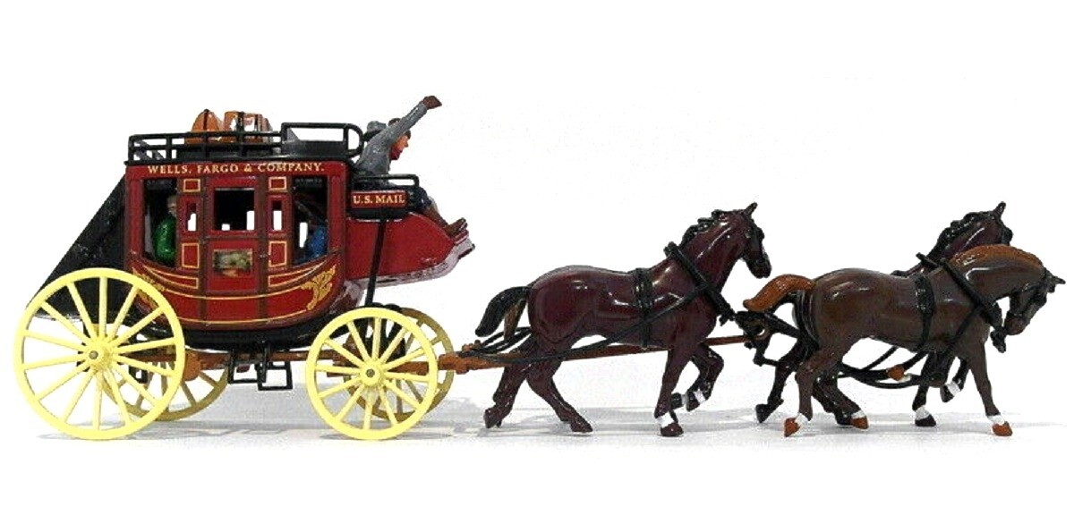 Matchbox Models of Yesteryear Wells Fargo Stagecoach 1875 YSH3 for sale ...