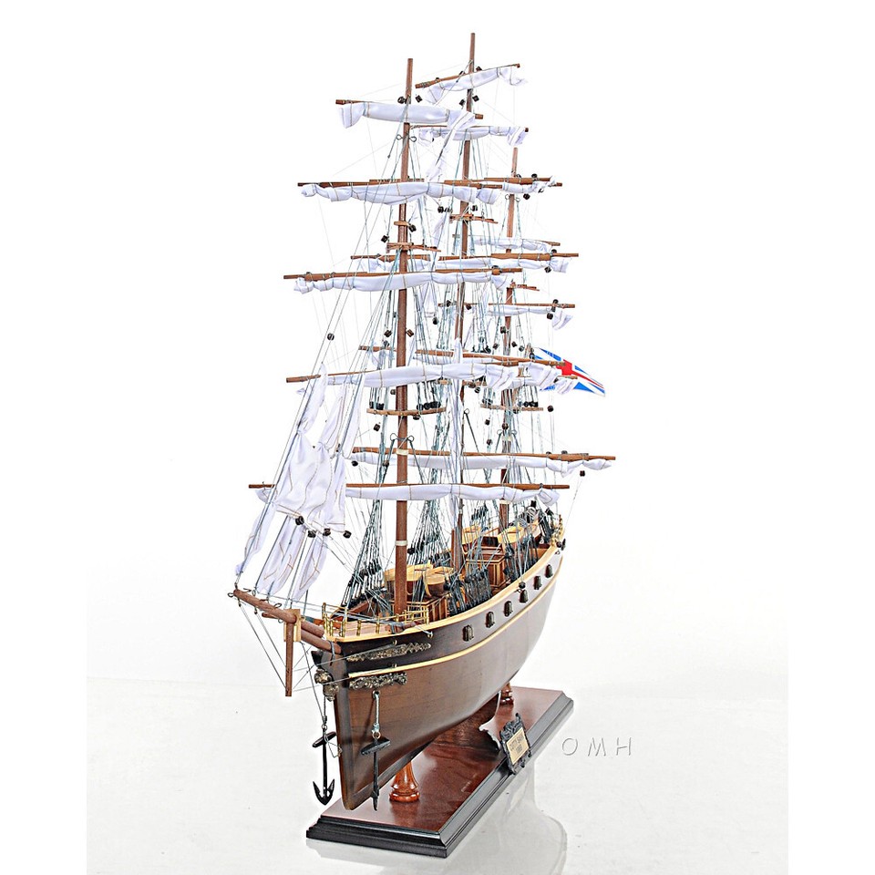 Cutty Sark Wooden Tall China Clipper Ship Model 34" Fully Assembled ...