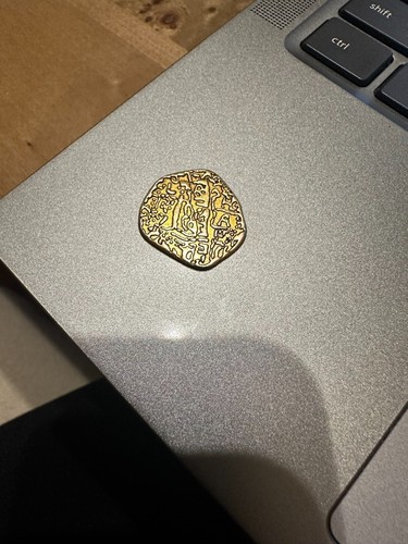 Spanish gold doubloon coin | eBay