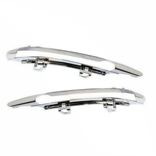 2x Front Fog Light Cover Chrome Molding Trim For Mercedes W221 S-Class ...