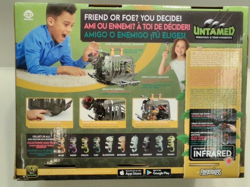 Fingerlings Untamed JAILBREAK PLAYSET Infrared T-Rex Dinosaur Sounds ...