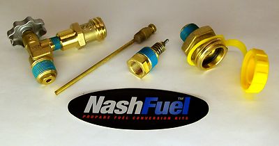 33.5LB FORKLIFT PROPANE TANK VALVE REPLACEMENT KIT SERVICE BLEEDER FILL ...