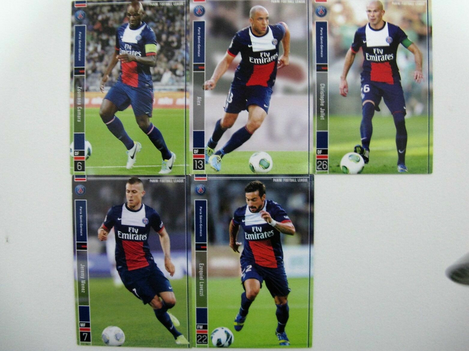 Panini Football League PFL Base PSG | eBay
