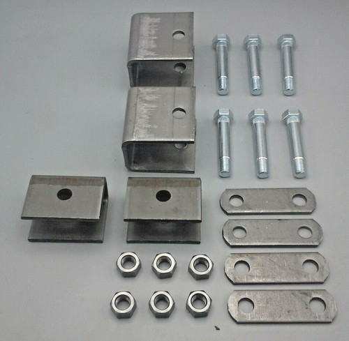 Single Axle Spring Hanger Kit Trailer Axel Camper Suspension Repair ...