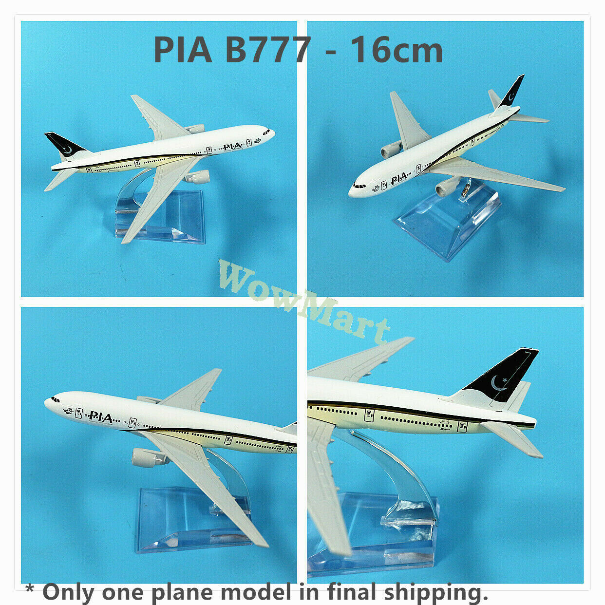 Super Quality Metal Boeing 777 Plane Model Collection 16cm (Various ...