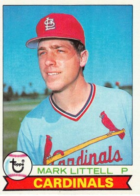 1979 Topps Baseball Mark Littell #466 NM/MT ST.LOUIS CARDINALS HIGH ...
