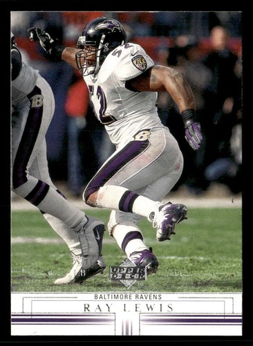 Ray Lewis 2001 Upper Deck Card #14 Baltimore Ravens | eBay