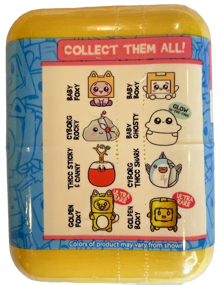 LankyBox Mini Mystery Squishy Figure - Series 3 THICC STICKY & CANNY ...