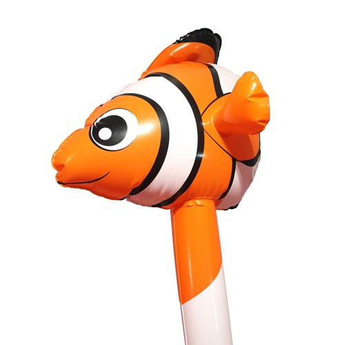 Fumfings Novelty 1.4m Bloonimals Inflatable Clown Fish Balloon Birthday ...
