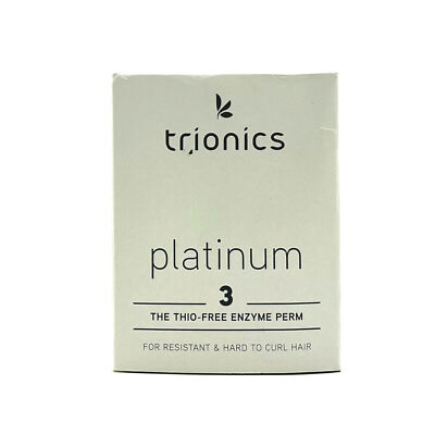 Trionics Platinum 3 The Thio-Free Enzyme Perm/Resistant & Hard To Curl ...