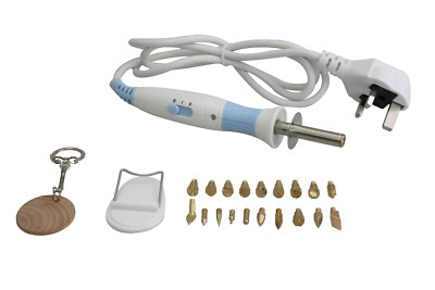 Antex Pyromaster pyrography woodburning tool with 19 tips 15/30w British Plug 5015044204227 ...