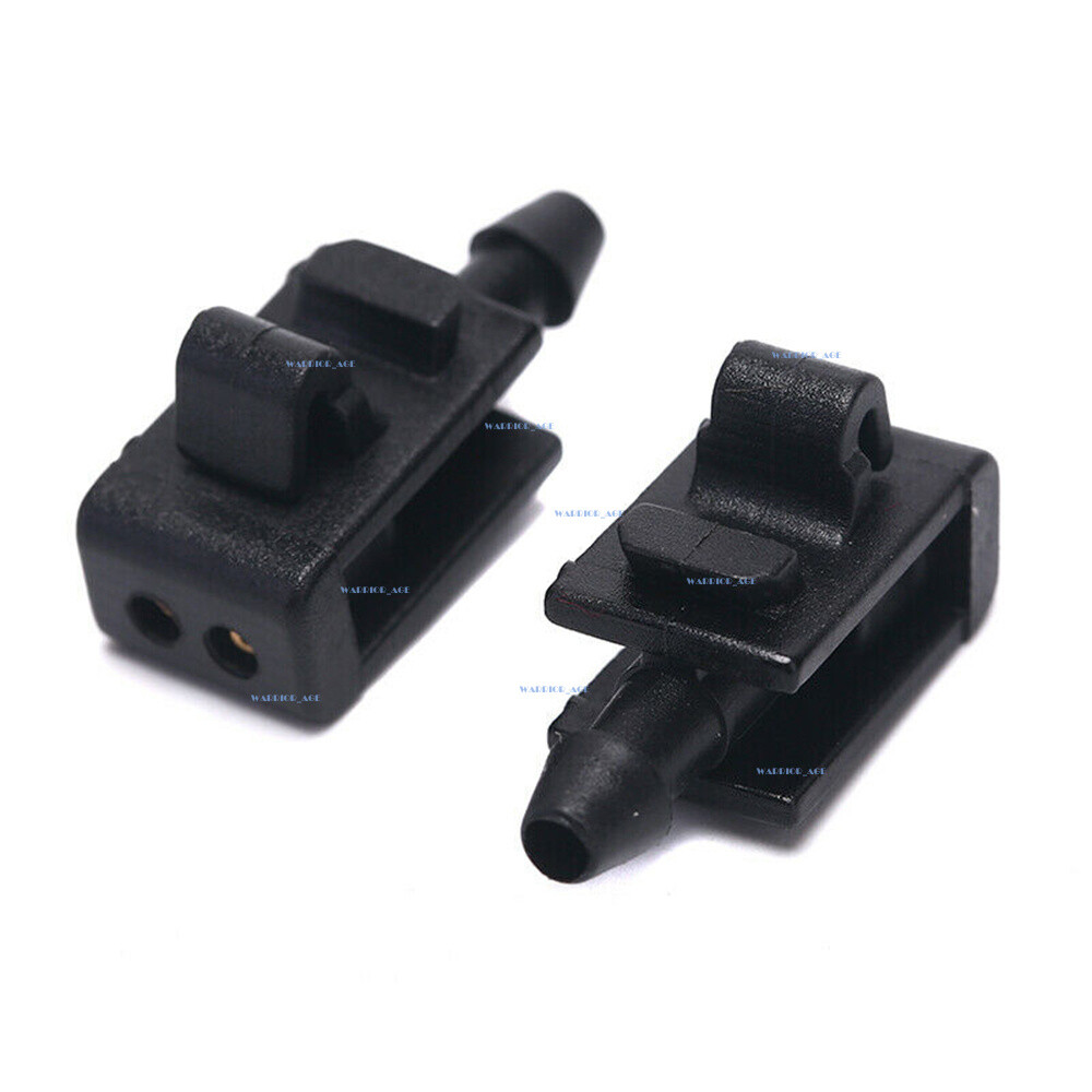 2Pcs Front Windshield Spray Washer Nozzle Jet #8200082347 For Renault ...