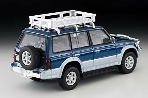 Tomica LV-N206a Mitsubishi Pajero midroof wide VR 94year blue silver | eBay